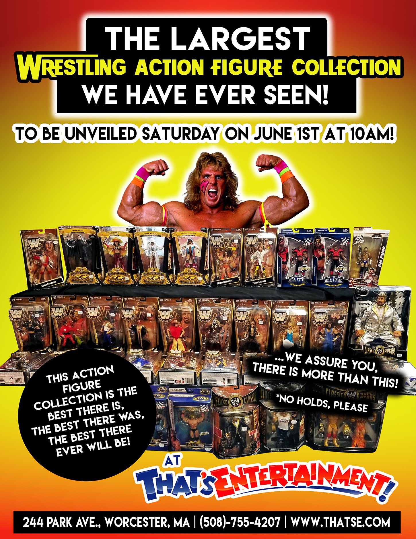Large Wrestling Action Figure Collection Unveiling on 6/1/2019 | That's ...
